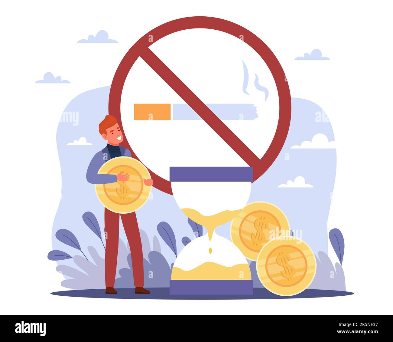 Money and cigarettes Stock Vector Images - Alamy