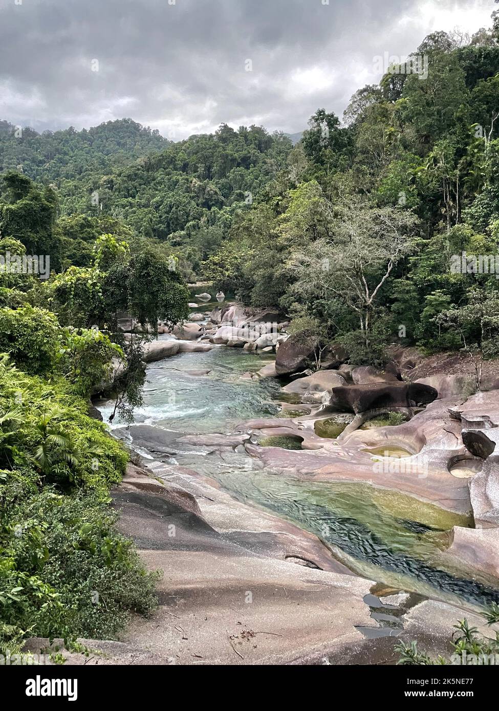 The Devil's Pool at Babinda Boulders, Queensland, Australia Stock Photo ...