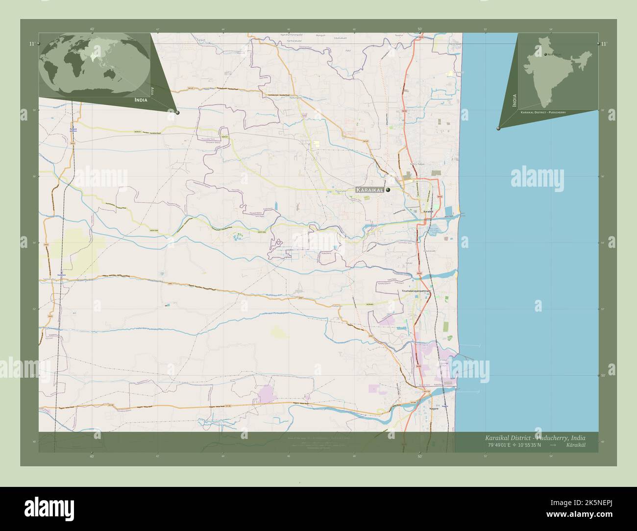 Karaikal District - Puducherry, district of the union territory of ...