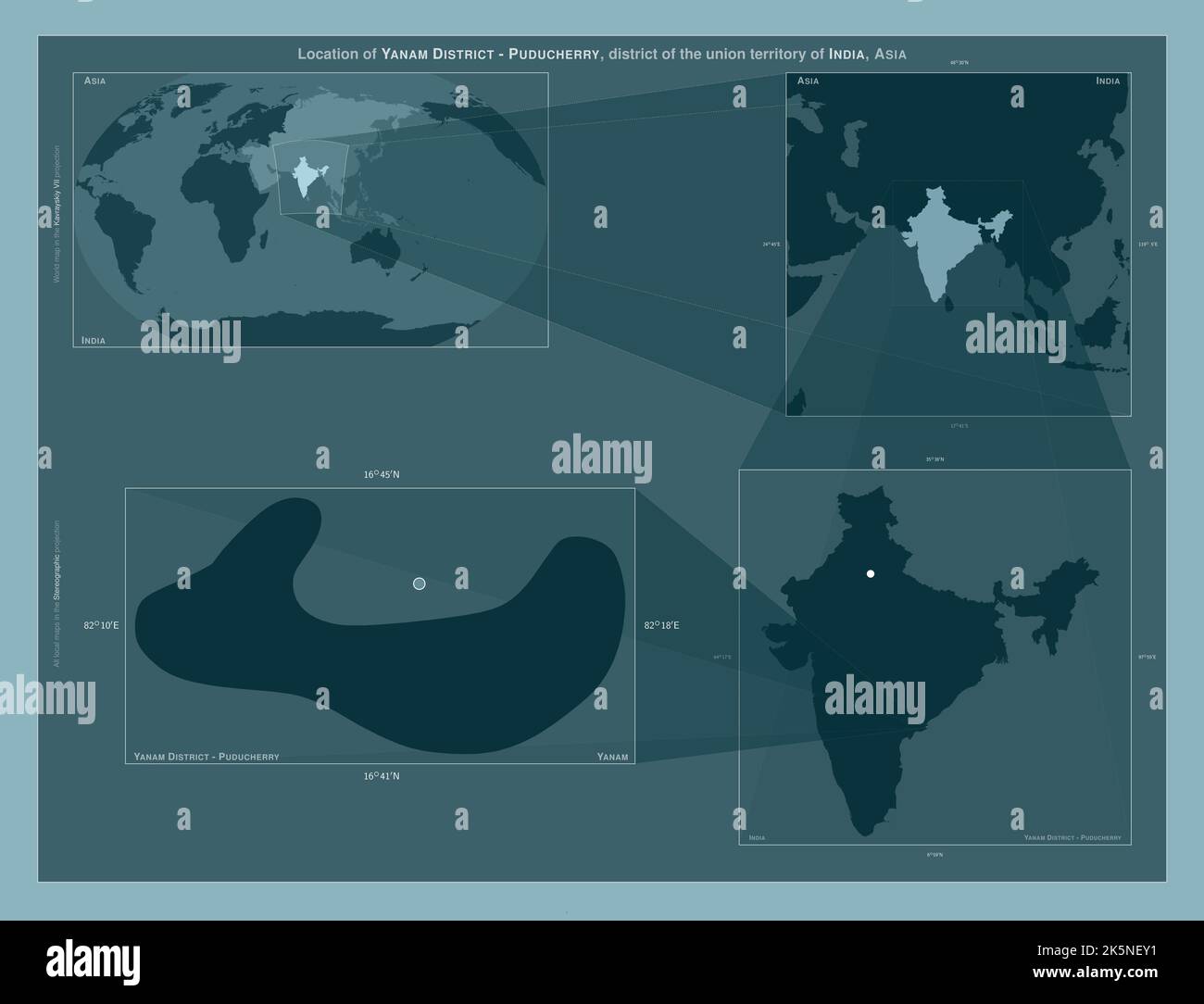 Yanam District - Puducherry, district of the union territory of India ...