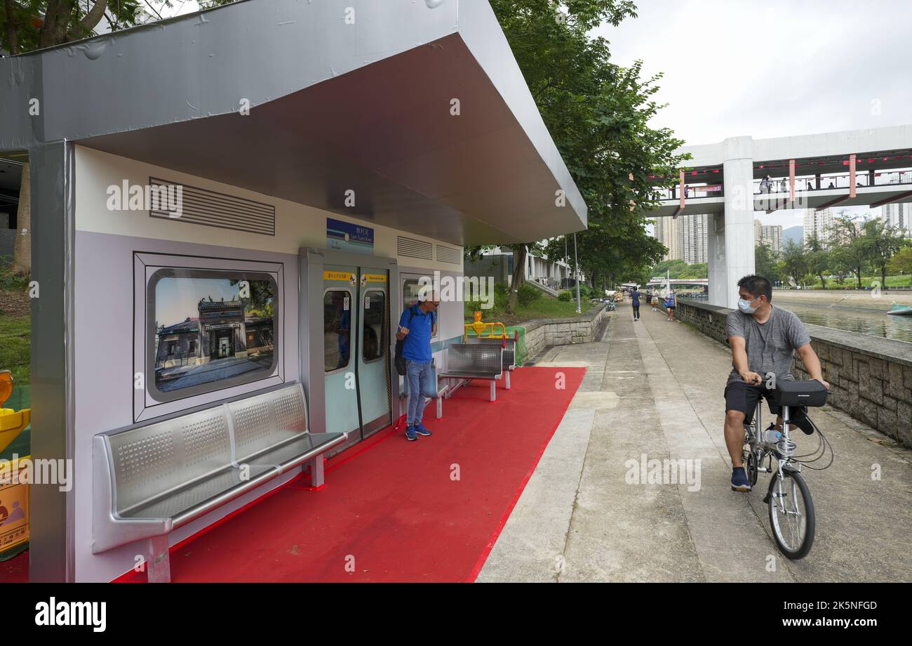 Seats and doors from the Mid-Life Refurbished Trains (MLR), the train ...
