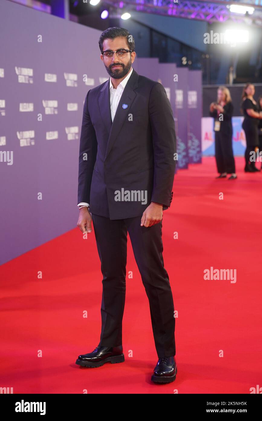 Bally Gill attending the European premiere of Allelujah during the BFI ...