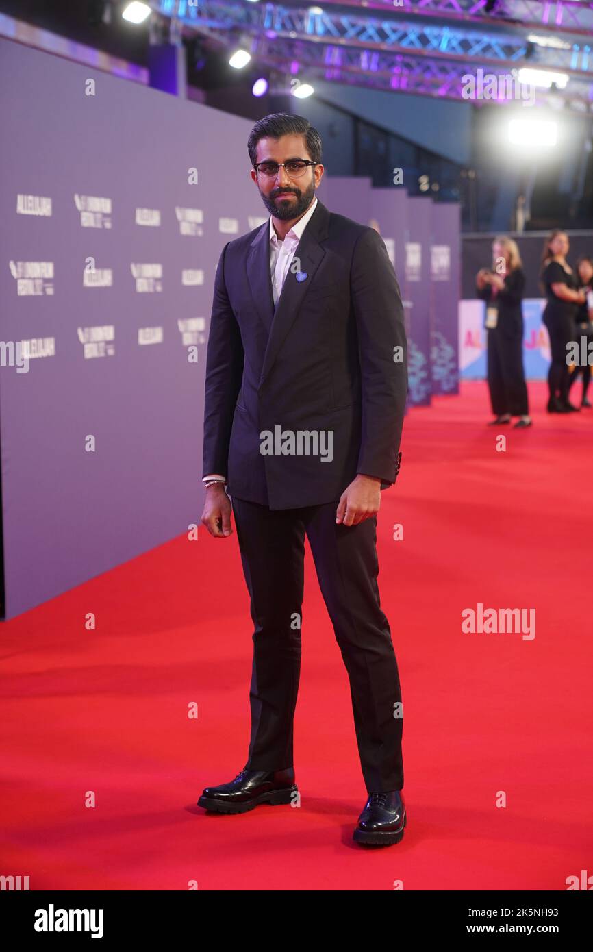 Bally Gill attending the European premiere of Allelujah during the BFI ...