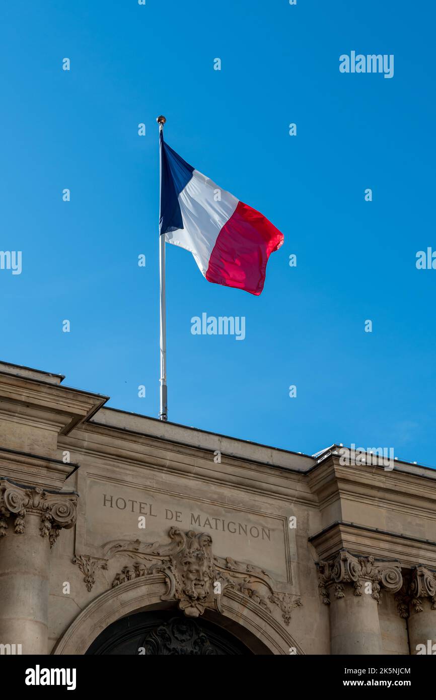 Hotel matignon entrance hi-res stock photography and images - Alamy