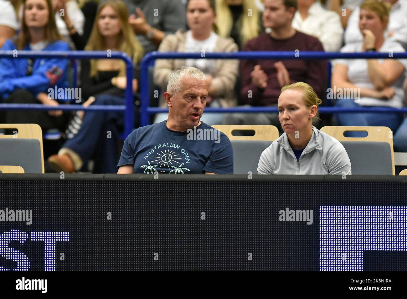 October 9, 2022, Ostrava, Warsaw, Czechia: 2022.10.09 Ostrava..Tenis ...
