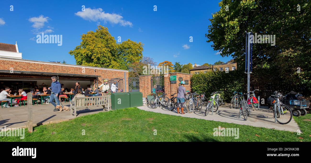 Grounds and exterior of the Dulwich Picture Gallery in Gallery Rd ...