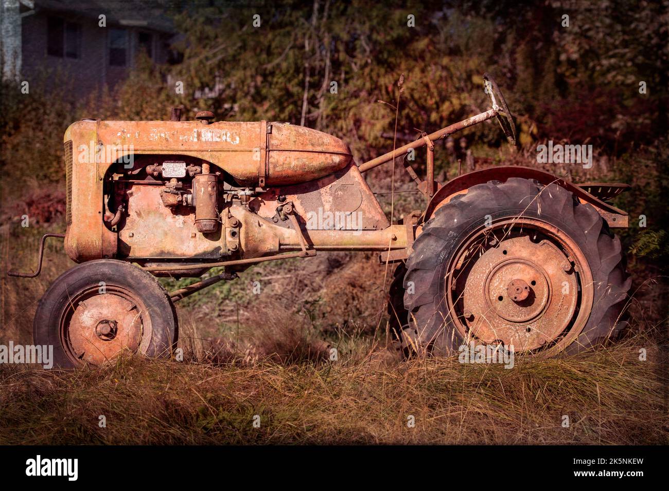 Gas powered farm tractor hi-res stock photography and images - Alamy