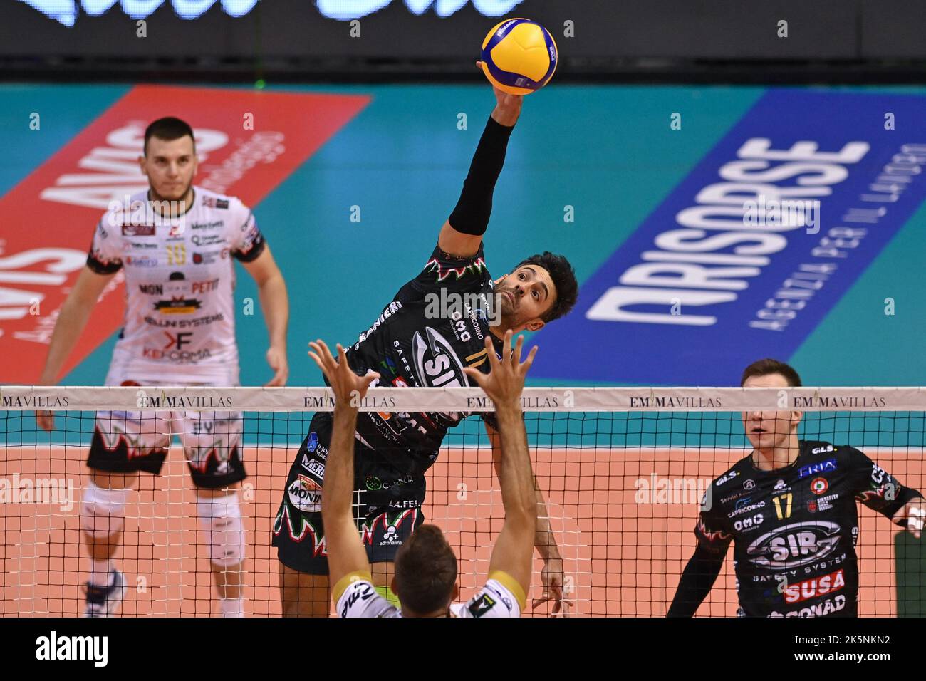 Siena, Italy. 09th Oct, 2022. Sebastian Sole (Sir Safety Susa Perugia ...