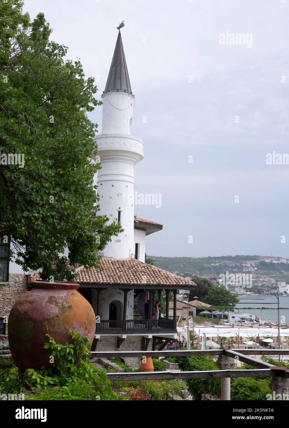 Palace and Botanical Gardens of Balchik in Bulgaria Stock Photo - Alamy