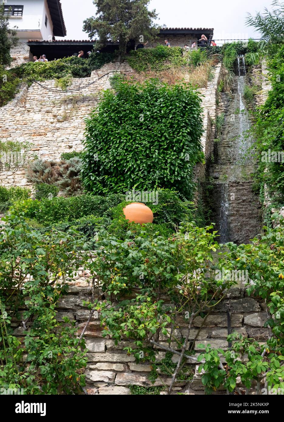 Palace and Botanical Gardens of Balchik in Bulgaria Stock Photo - Alamy