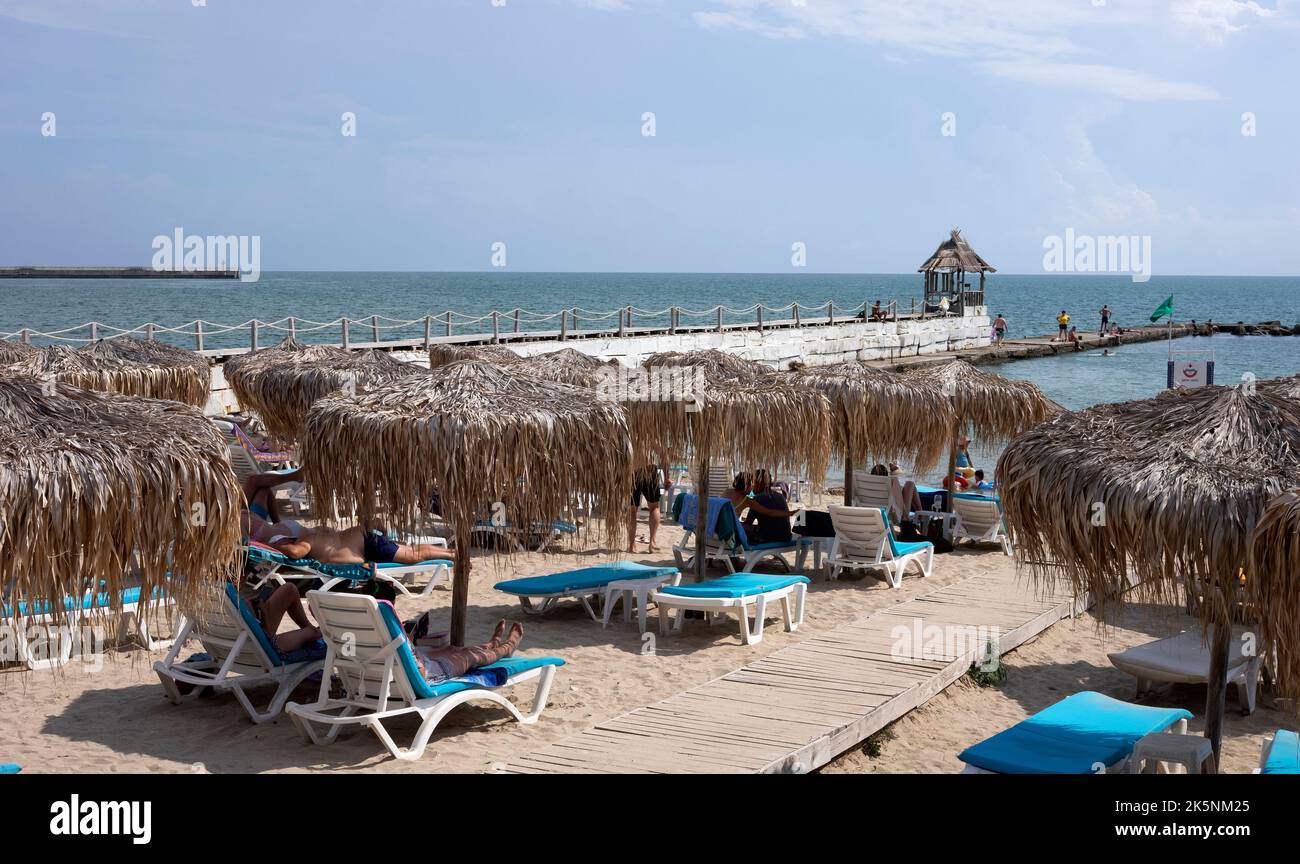 The city of Balchik is a Black Sea coastal town and seaside resort in ...