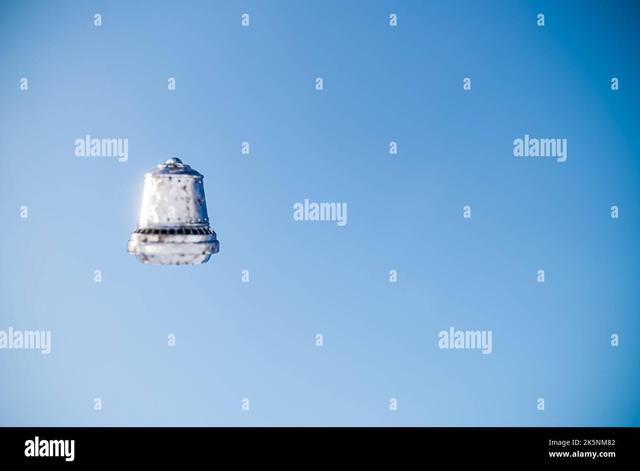unidentified flying object bell shaped 3d illustration Stock Photo - Alamy