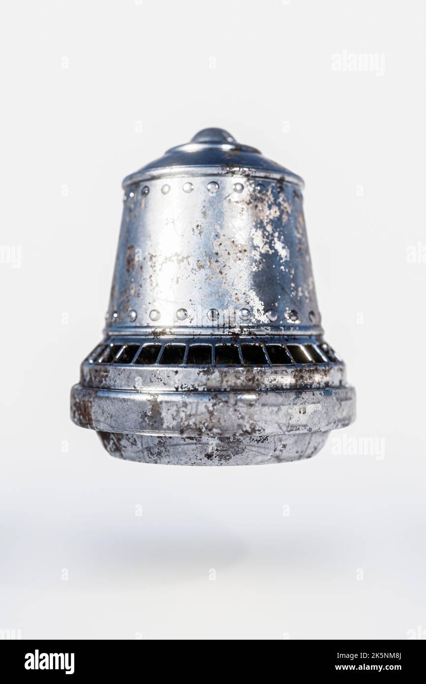 unidentified flying object bell shape isolated on white background 3d ...