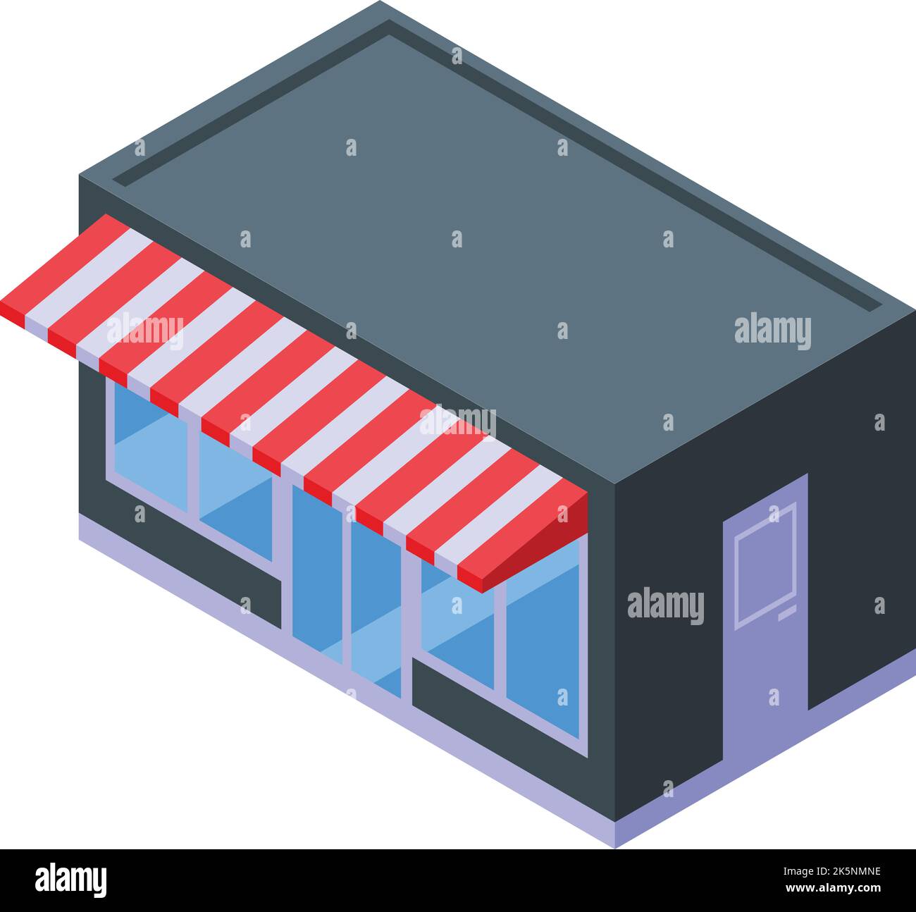 Technology store icon isometric vector. Retail shop. Electronic mall ...