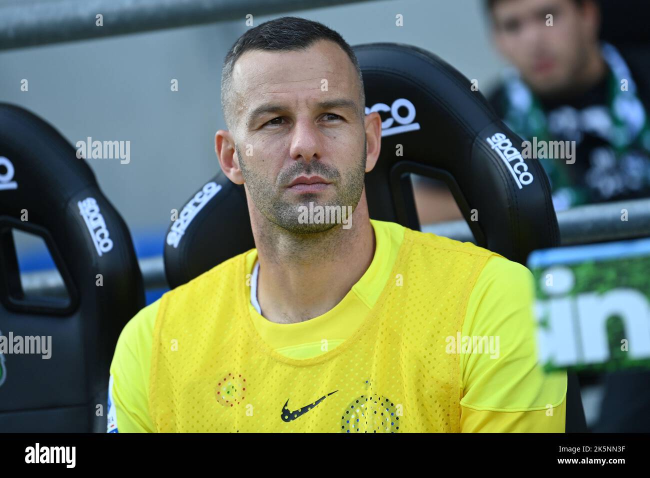 MAPEI Stadium, Reggio Emilia, Italy, October 08, 2022, Samir Handanovic ...