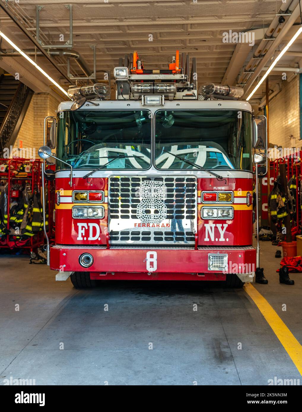 New York City, United States - September 18, 2022. New York City Fire ...