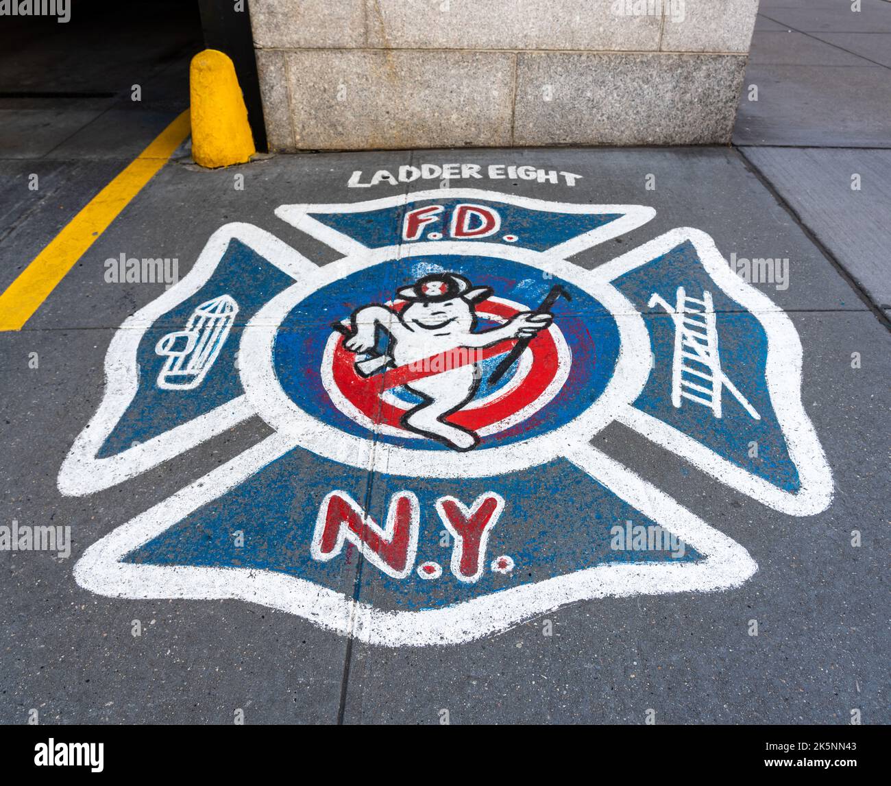 New York City, United States - September 18, 2022. Drawing on the ...