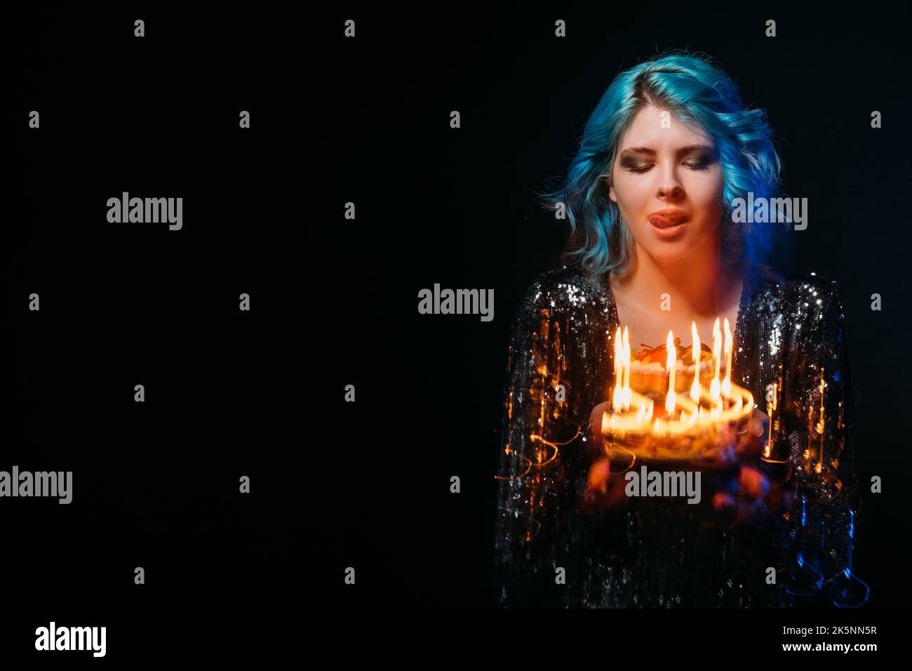 birthday cake candy woman holiday bakery festive Stock Photo - Alamy