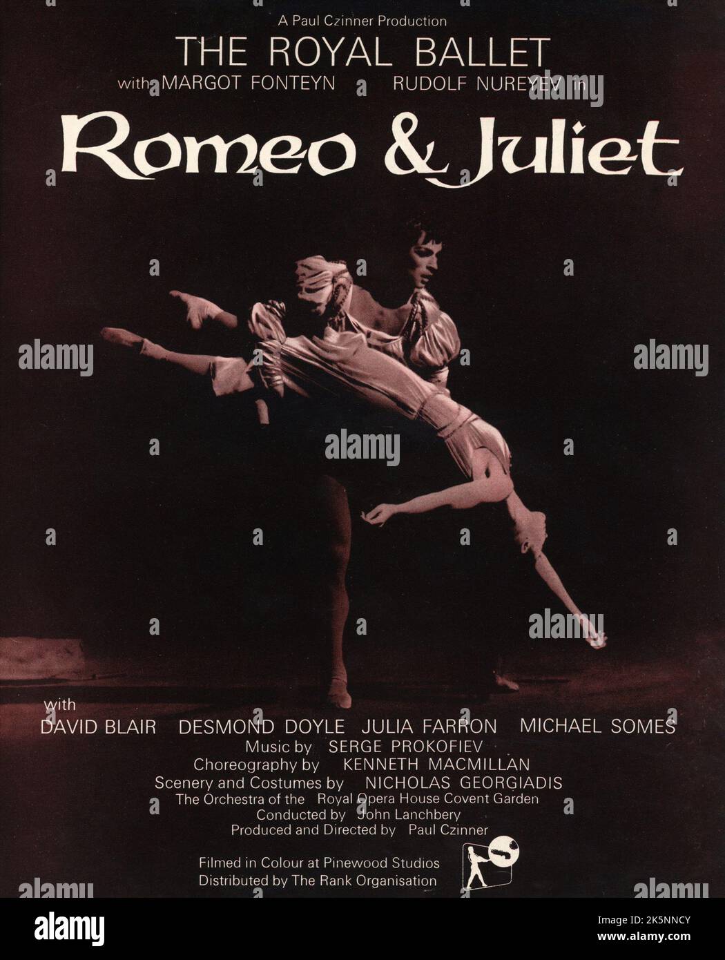 The Royal Ballet with MARGOT FONTEYN and RUDOLF NUREYEV in ROMEO AND ...