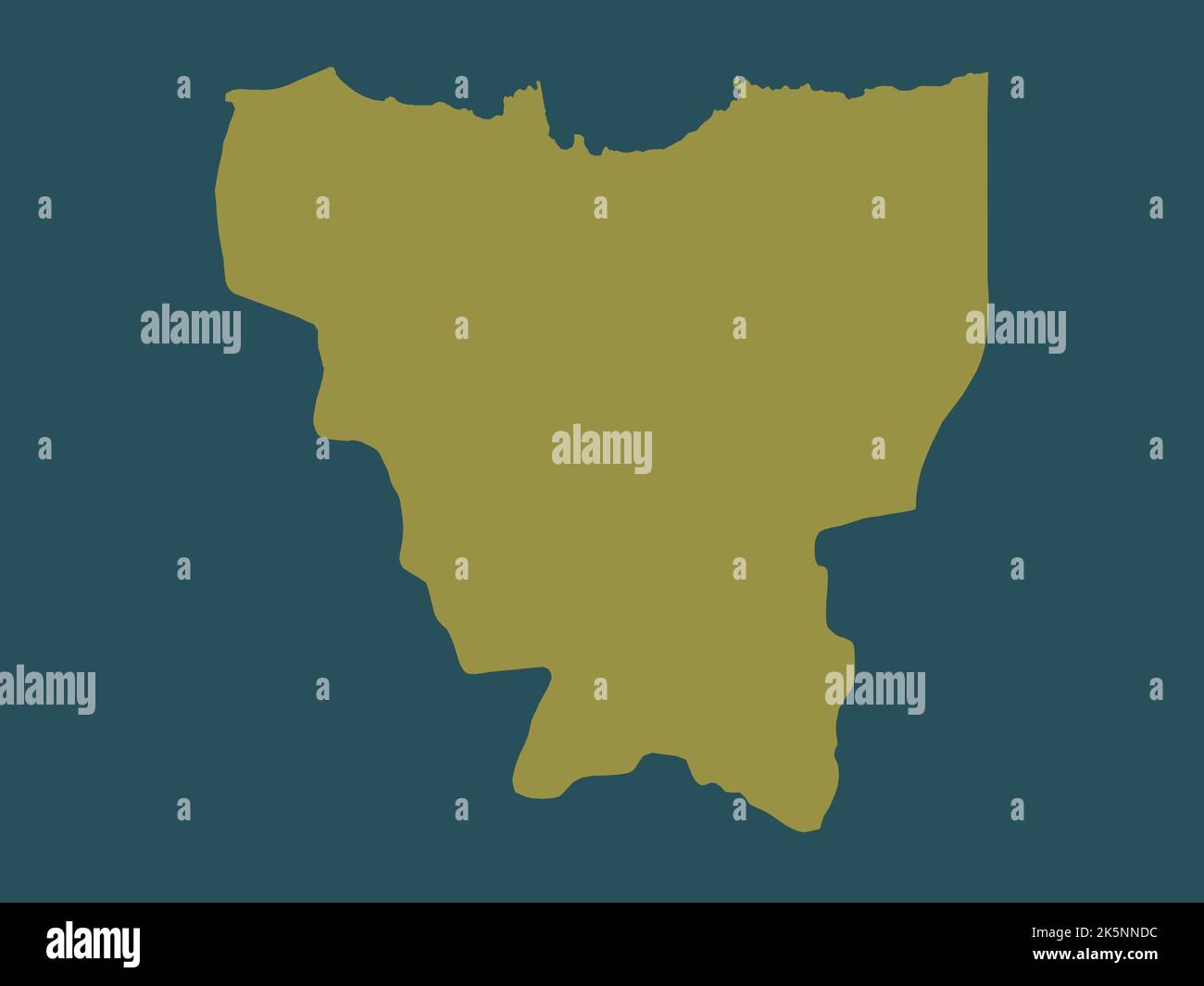 Jakarta Raya, special district of Indonesia. Solid color shape Stock ...
