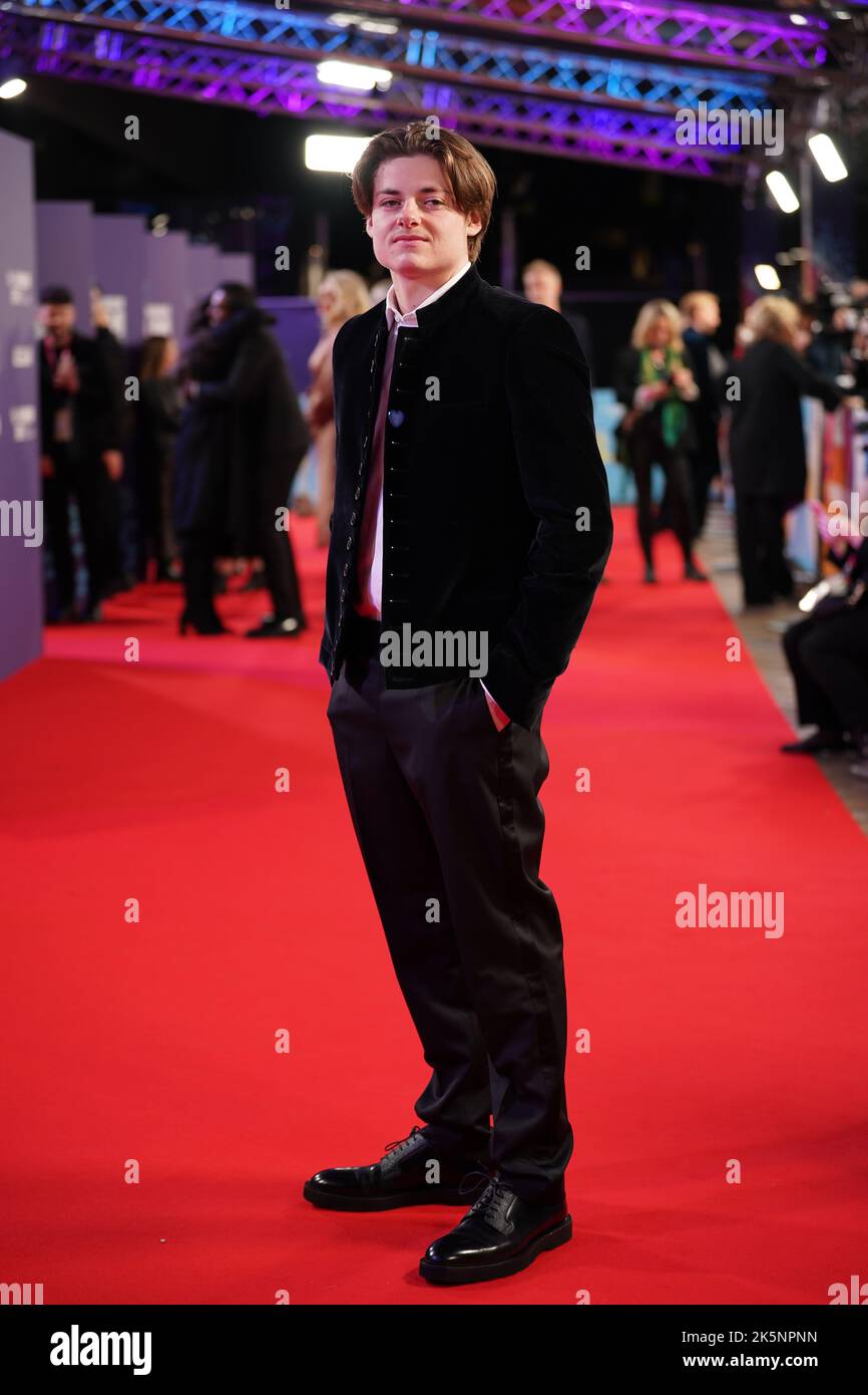Louis Serkis-Ashbournen attending the European premiere of Allelujah ...