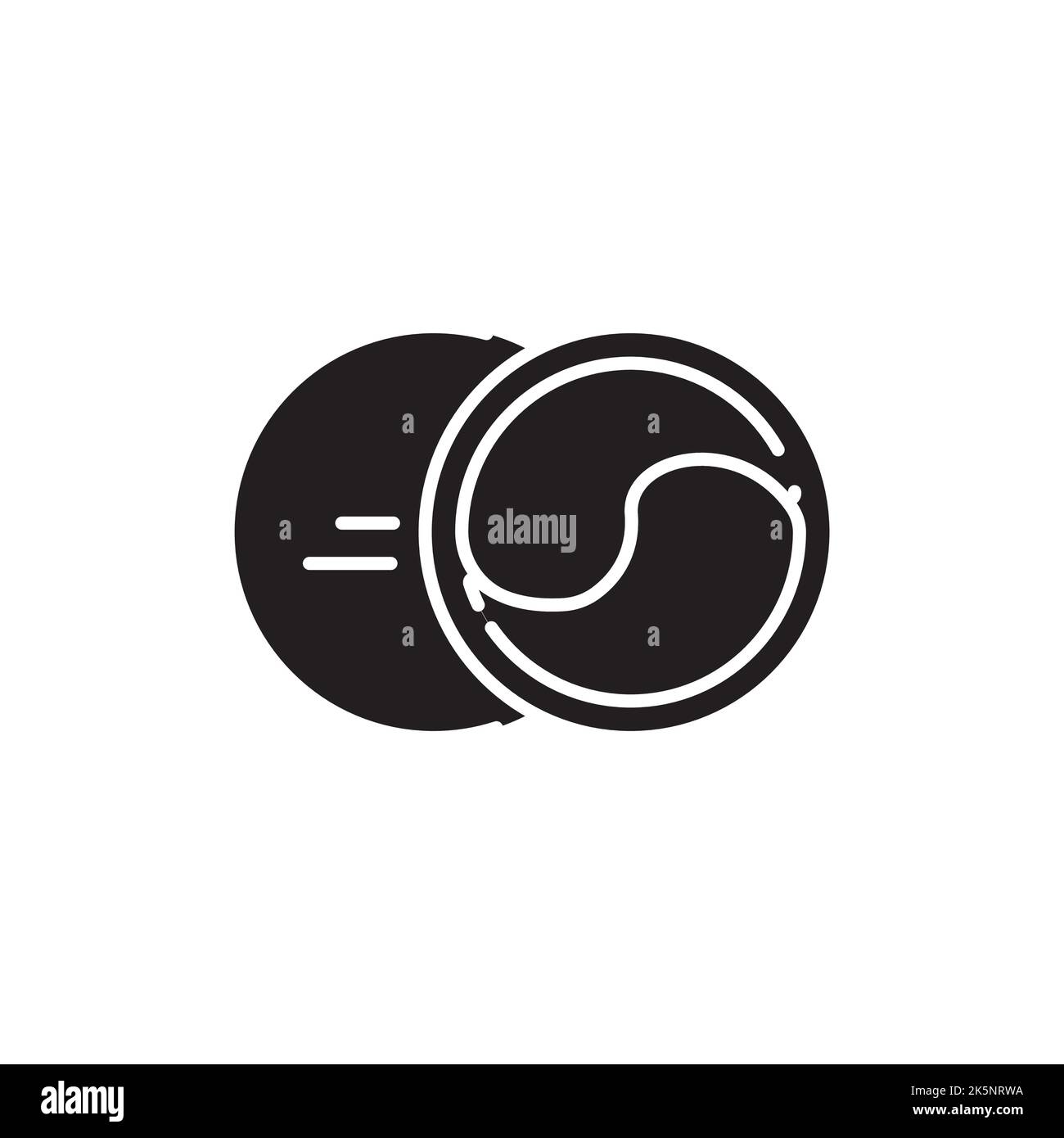 Eye patches color line Stock Vector Images - Alamy