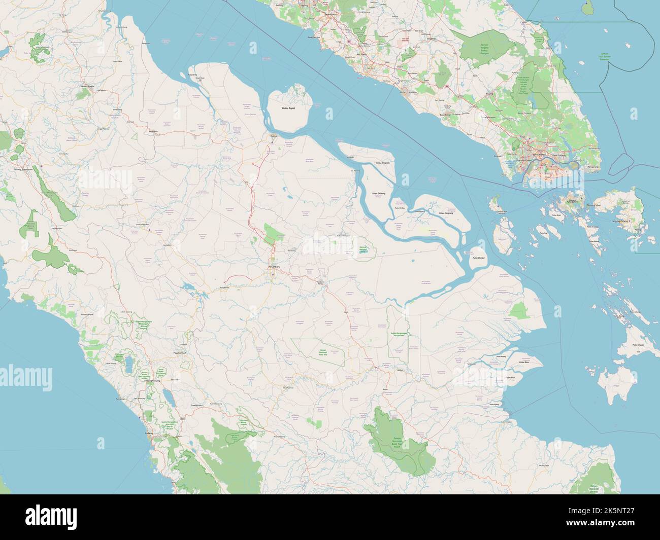 Map of riau hi-res stock photography and images - Alamy