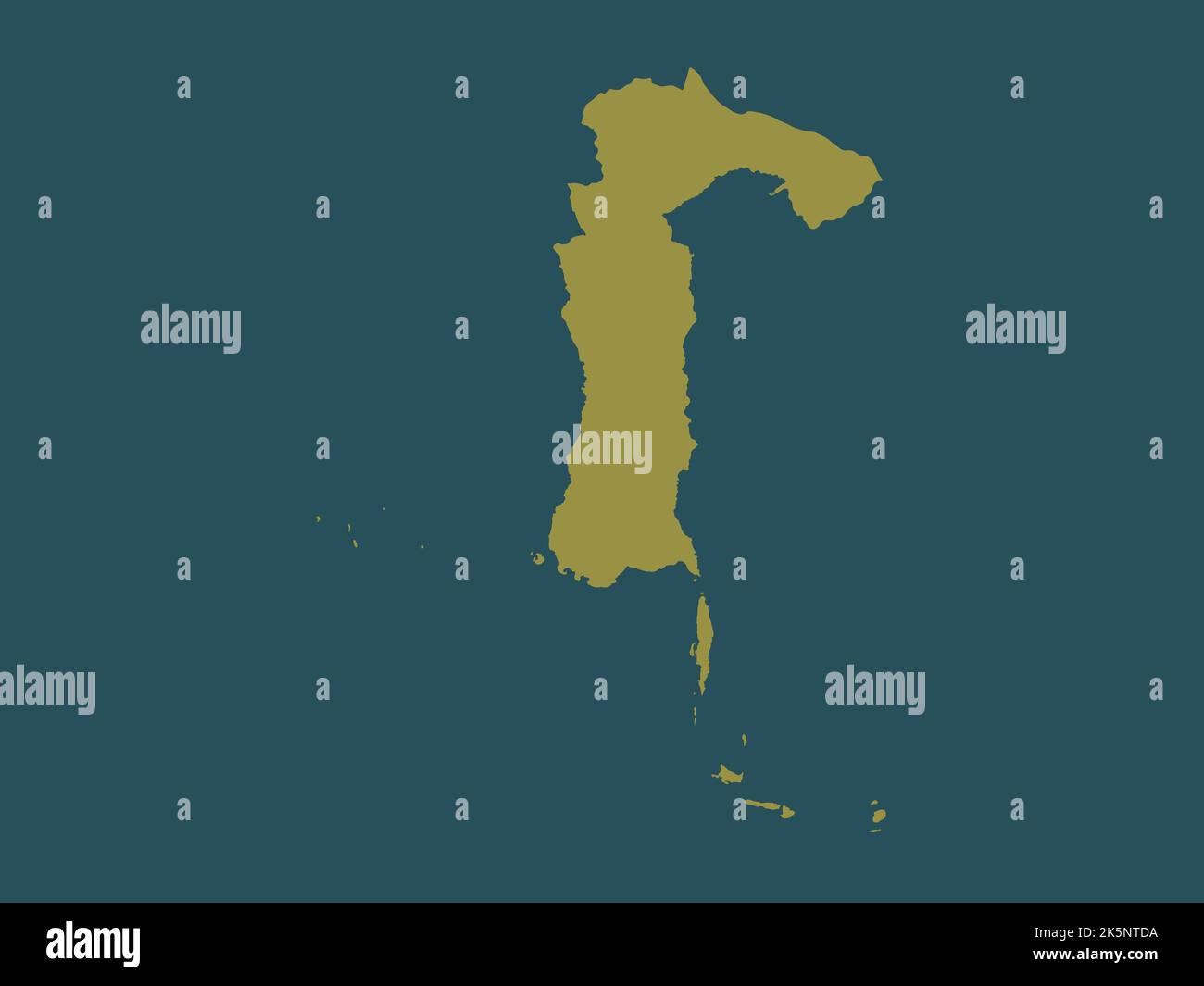 Map of sulawesi selatan hi-res stock photography and images - Alamy