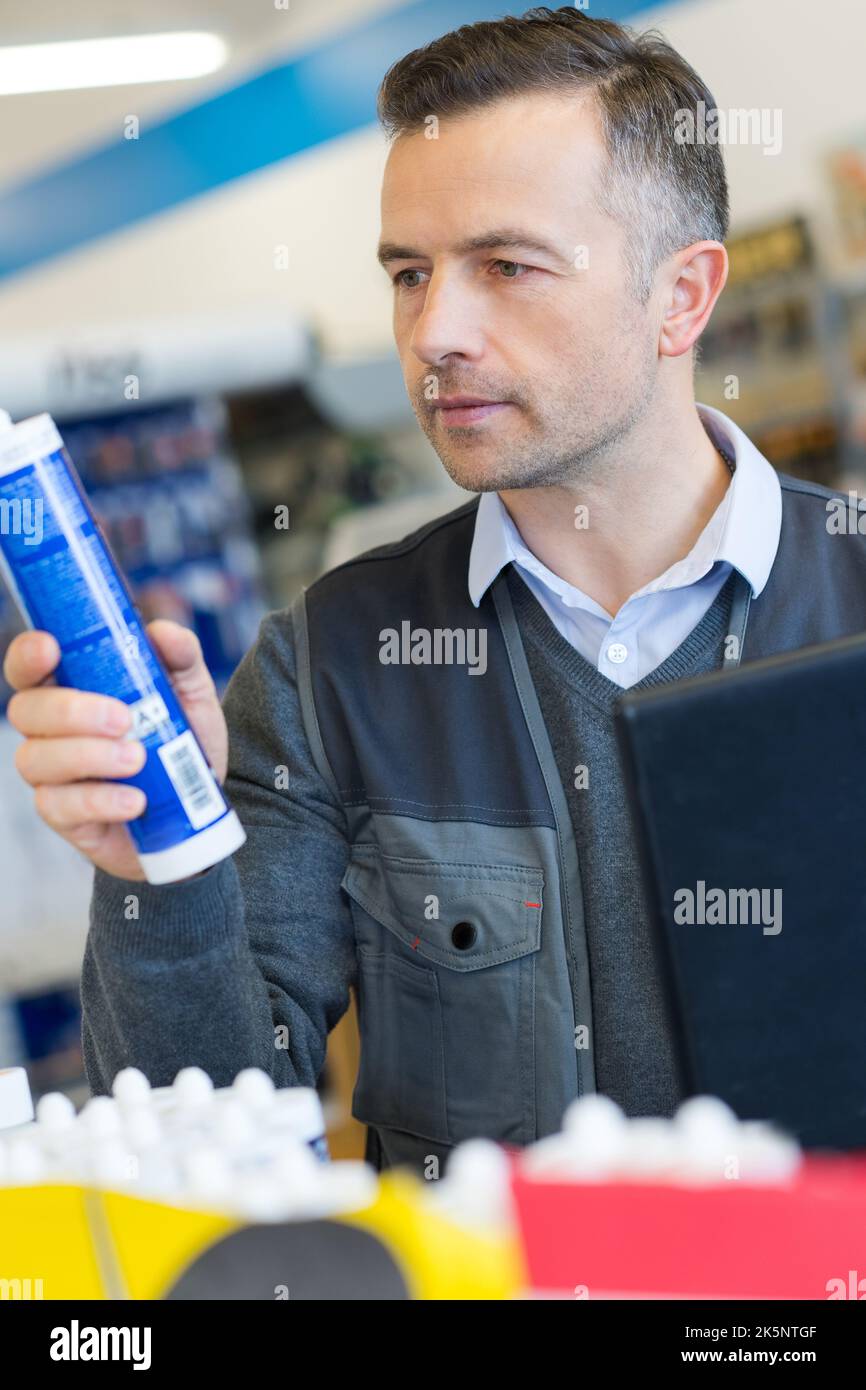 Buying varnish hi-res stock photography and images - Alamy