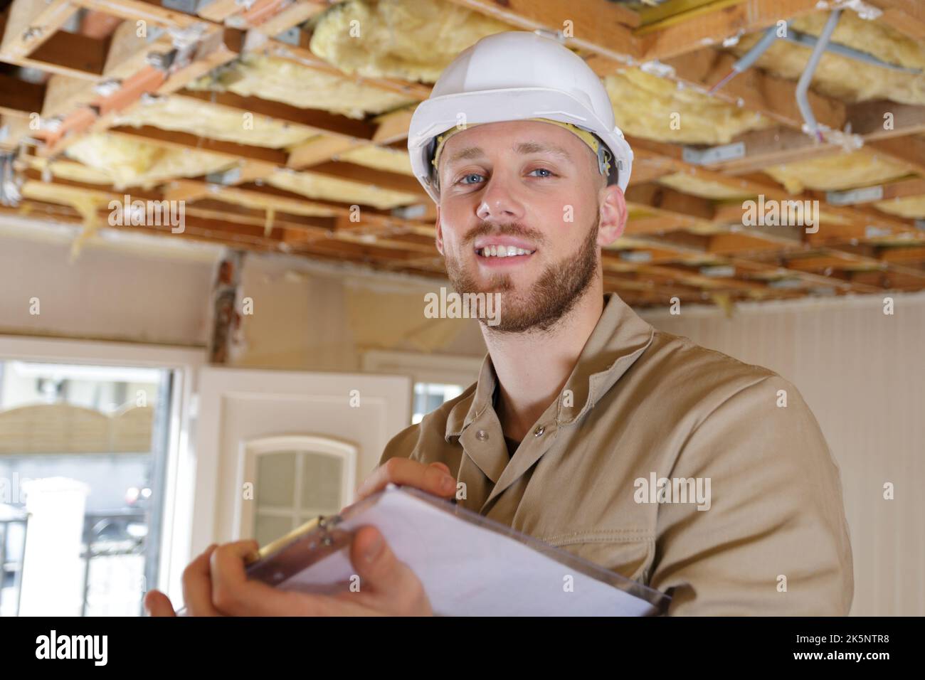 repair construction building people and maintenance concept Stock Photo ...