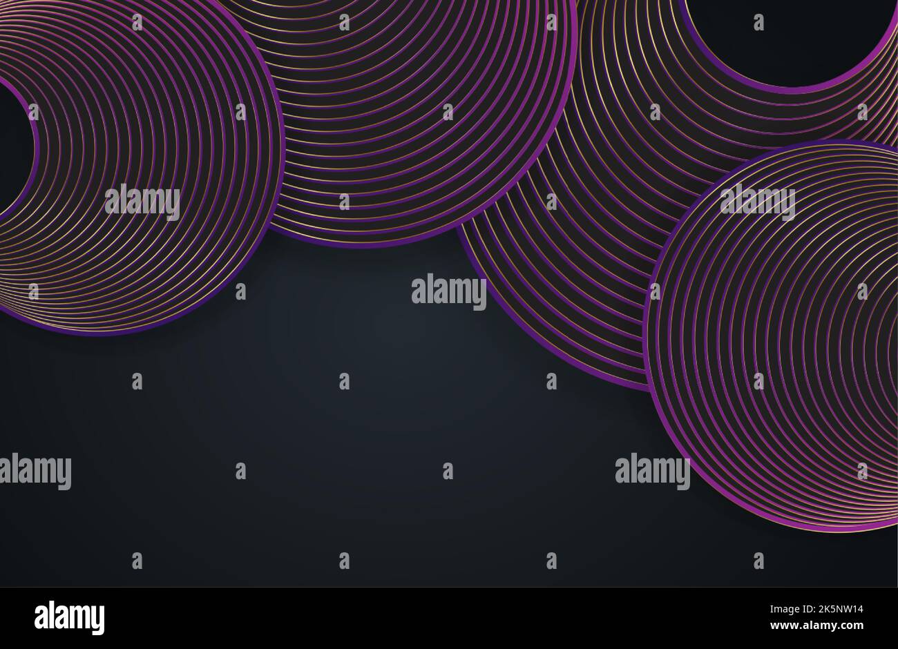 Black luxury golden curved Stock Vector Images - Alamy