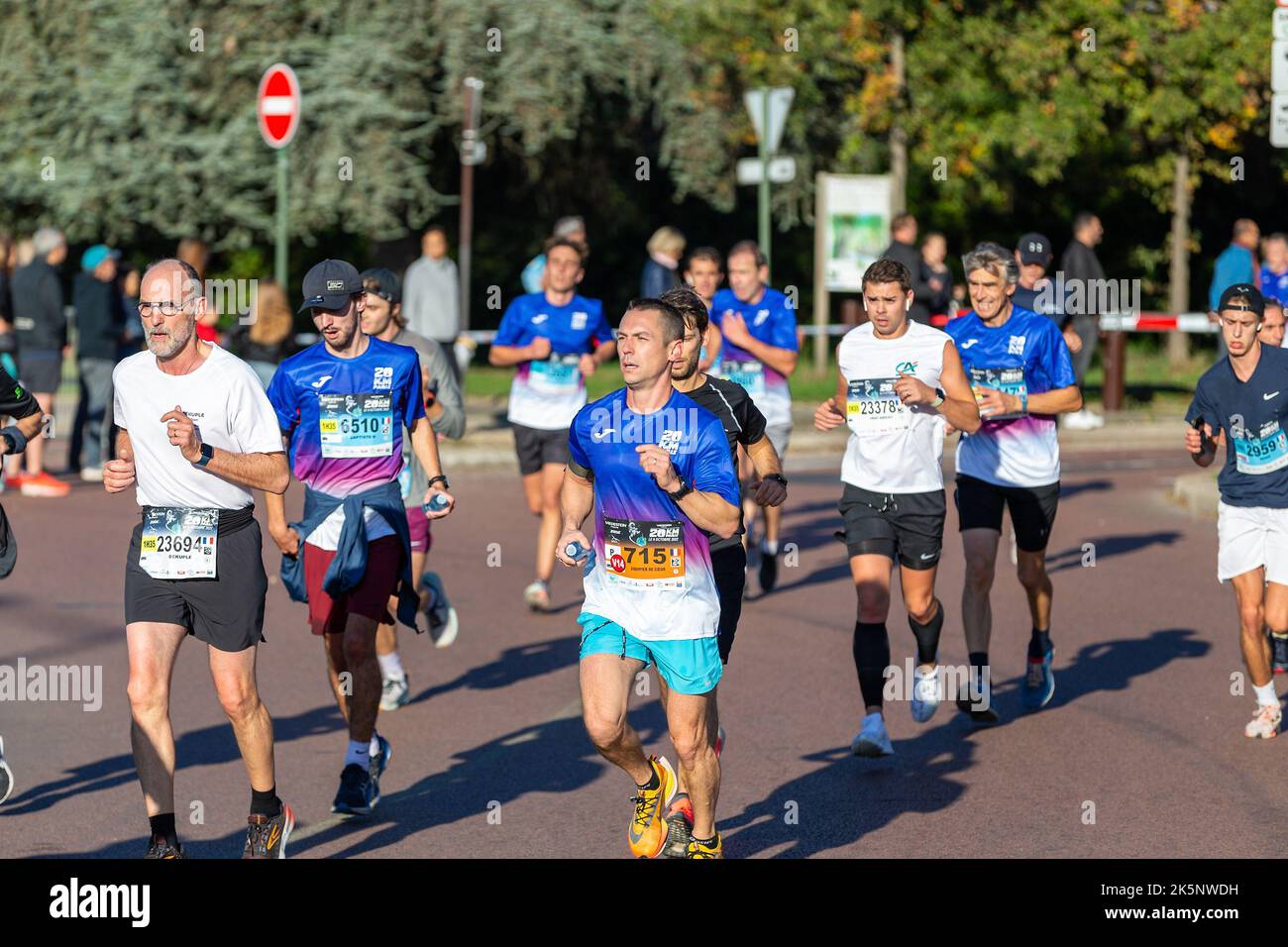 (C) Denis TRASFI / MAXPPP - à Paris le 09-10-2022 VREDESTEIN les 20km ...
