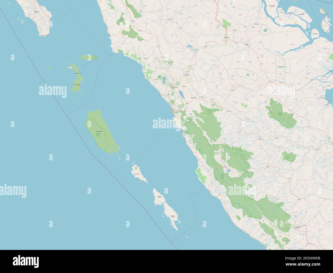 Sumatera Barat, province of Indonesia. Open Street Map Stock Photo - Alamy Sumatera Barat, province of Indonesia. Open Street Map Stock Photo - Alamy
