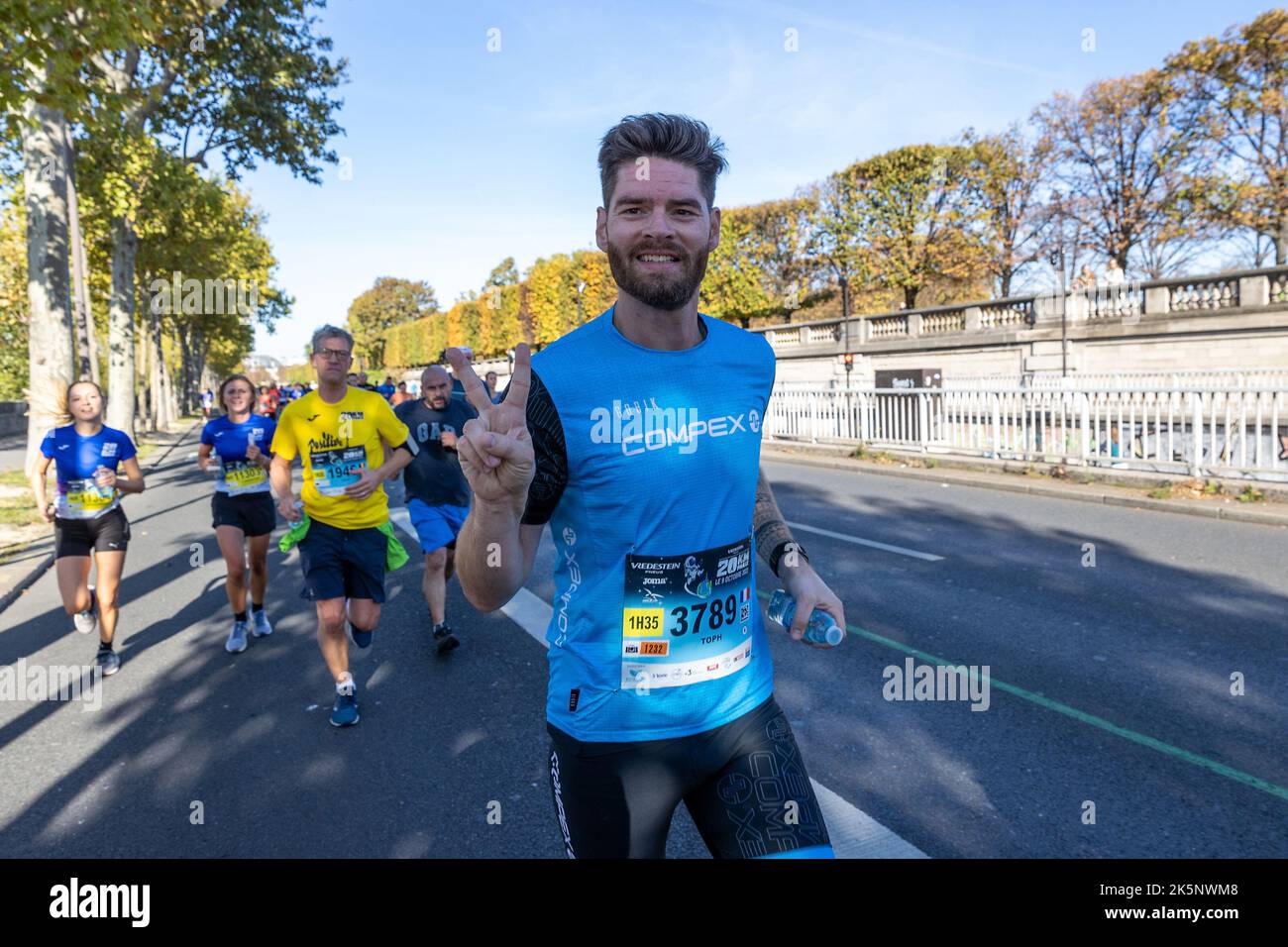 (C) Denis TRASFI / MAXPPP - à Paris le 09-10-2022 VREDESTEIN les 20km ...