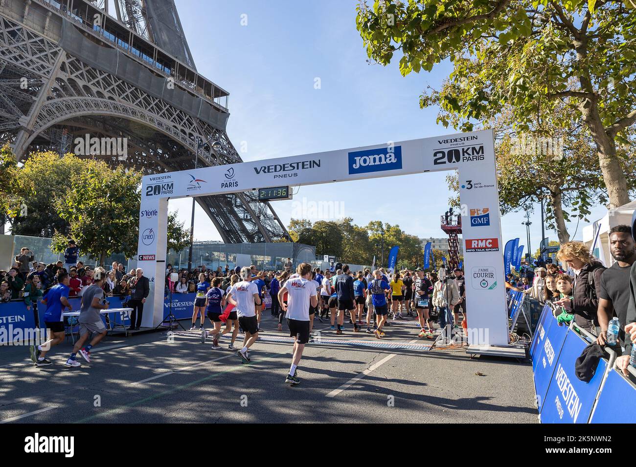 (C) Denis TRASFI / MAXPPP - à Paris le 09-10-2022 VREDESTEIN les 20km ...