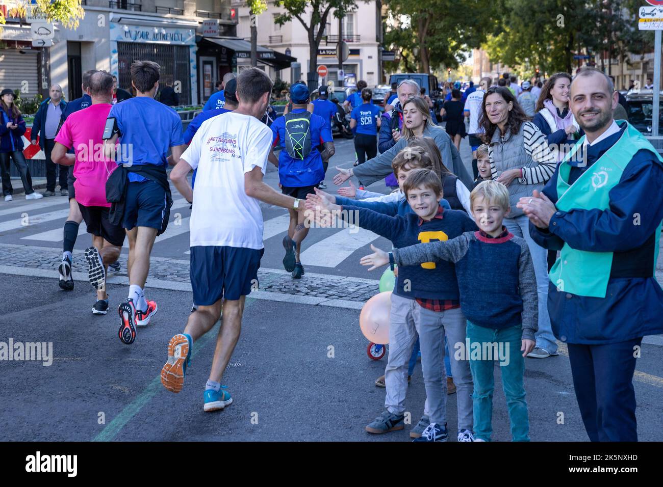 (C) Denis TRASFI / MAXPPP - à Paris le 09-10-2022 VREDESTEIN les 20km ...