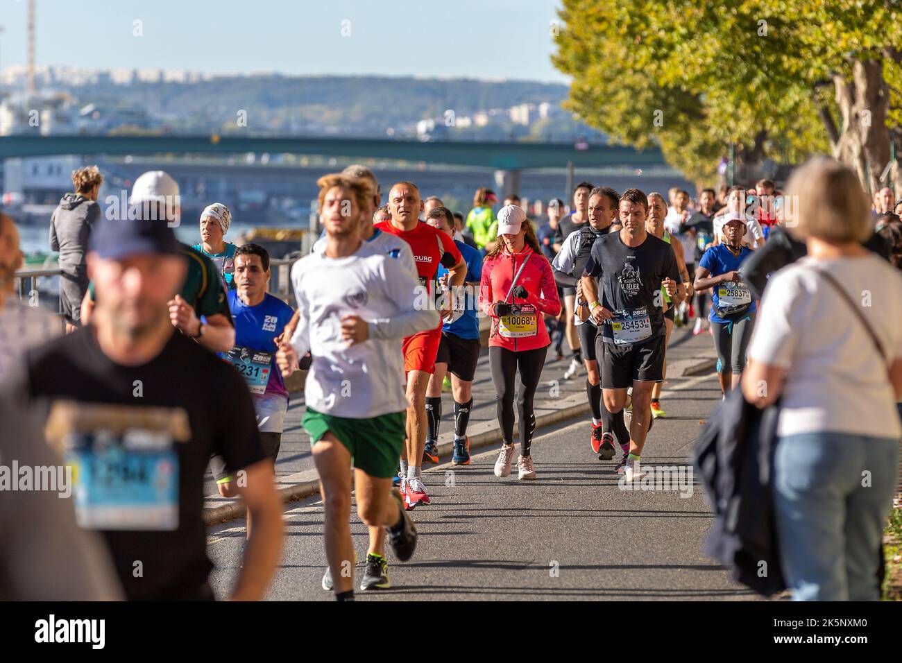 (C) Denis TRASFI / MAXPPP - à Paris le 09-10-2022 VREDESTEIN les 20km ...