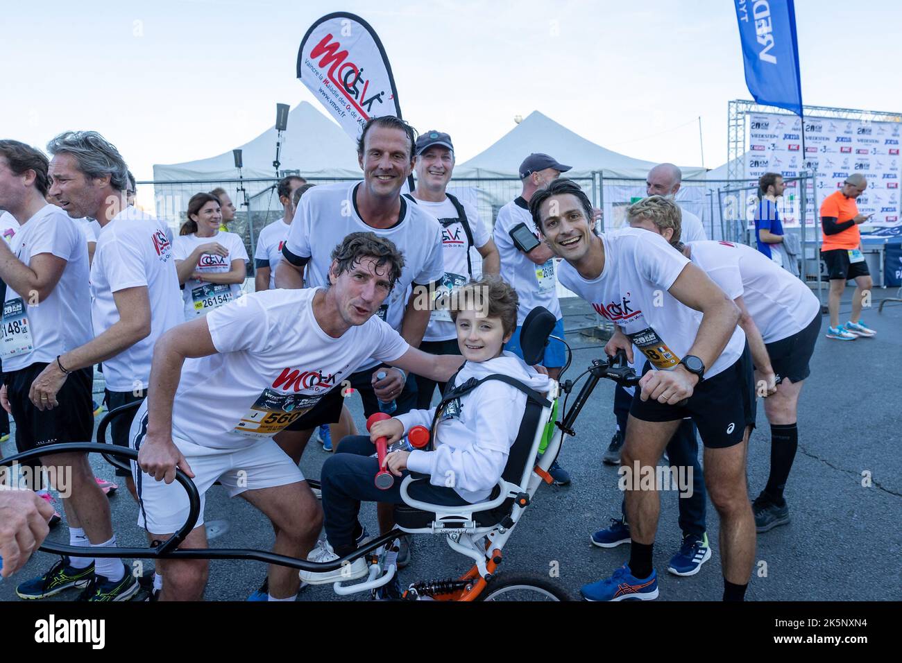 (C) Denis TRASFI / MAXPPP - à Paris le 09-10-2022 VREDESTEIN les 20km ...