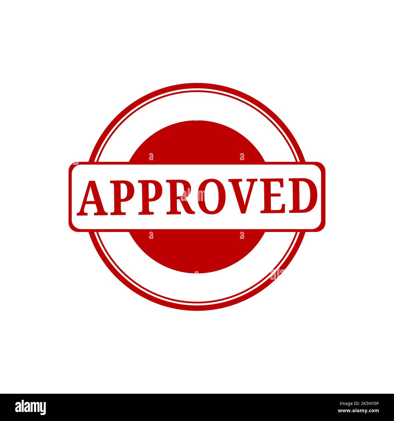 Approved. stamp. red round grunge approved sign. Grunged approve stamp ...