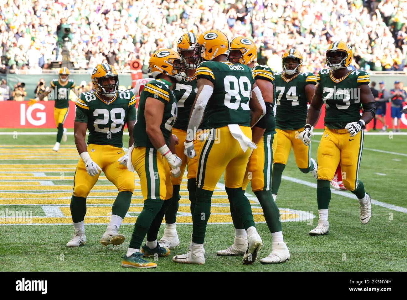 London, UK. 9th October 2022; Tottenham Hotspur Stadium. Tottenham ...