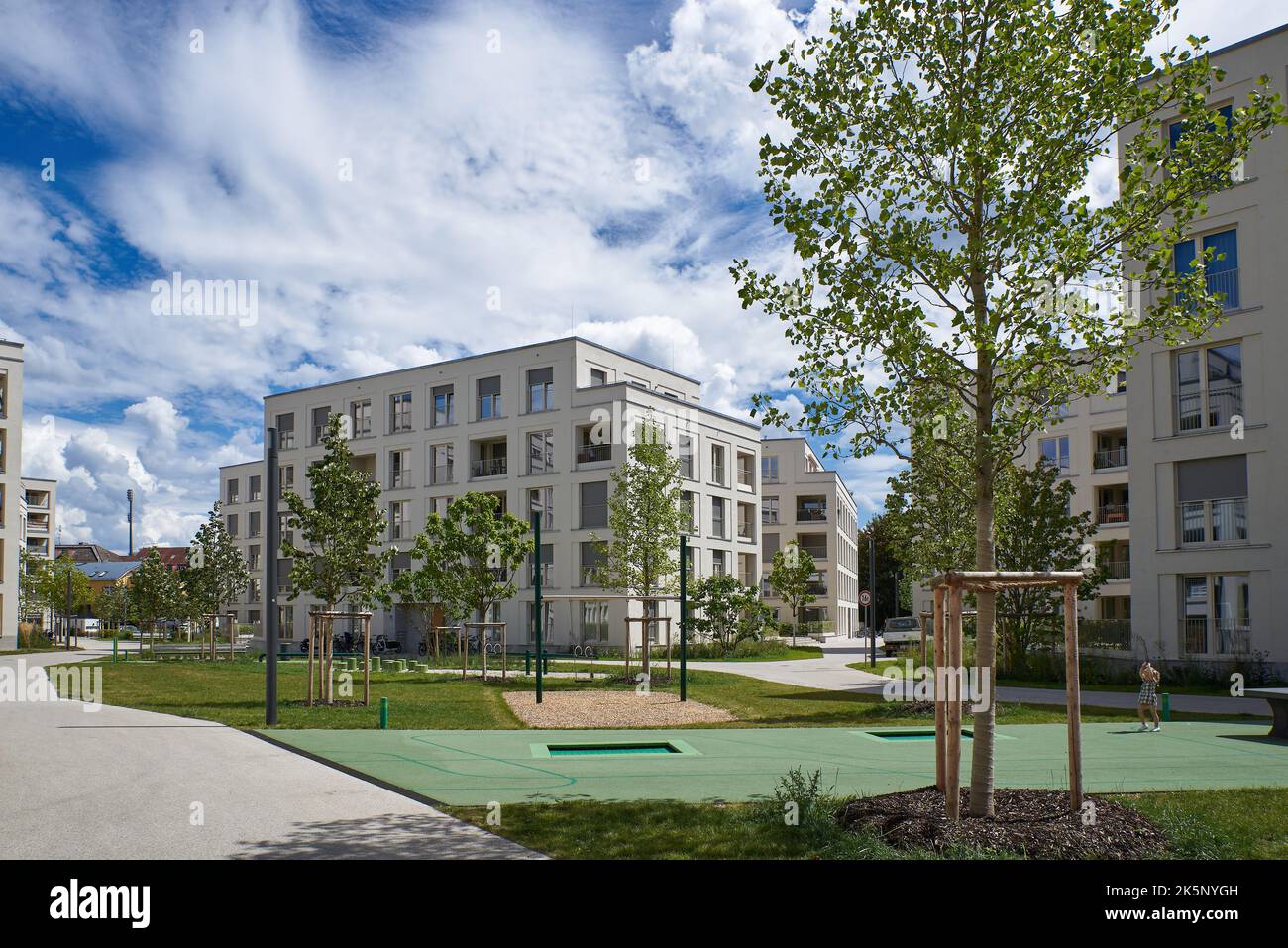 Urban Planning Munich. Candid-/Hellabrunner Straße. Center And Entrance ...