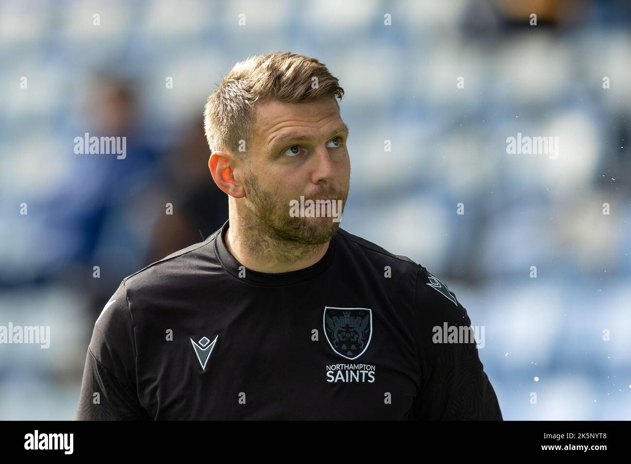 Dan Biggar of Northampton Saints, in his first match since announcing ...