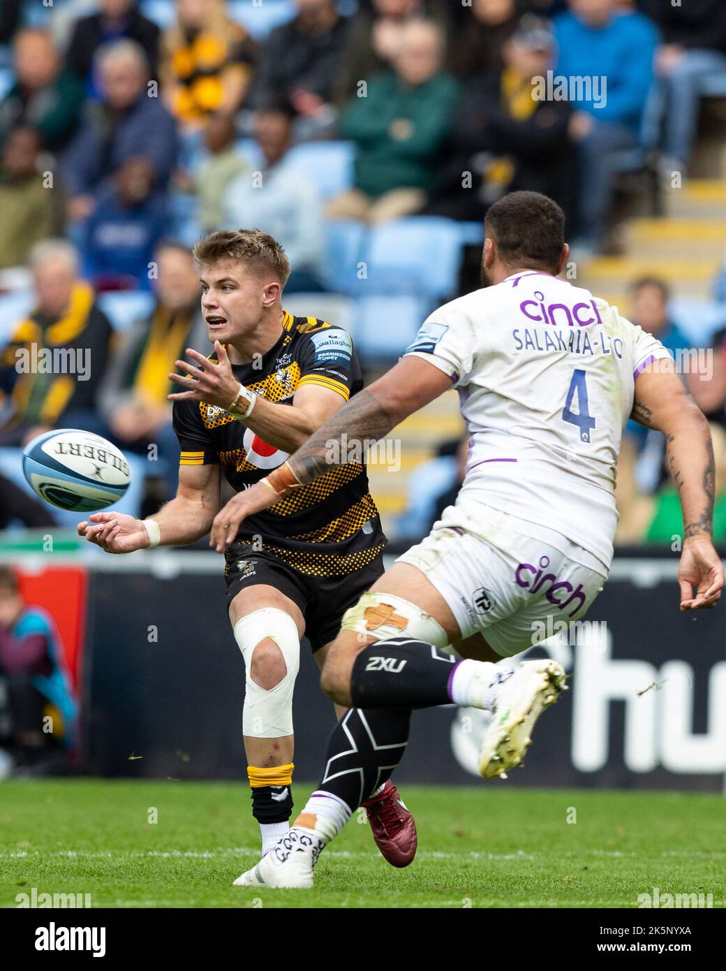 Charlie Atkinson of Wasps during the Gallagher Premiership match Wasps ...