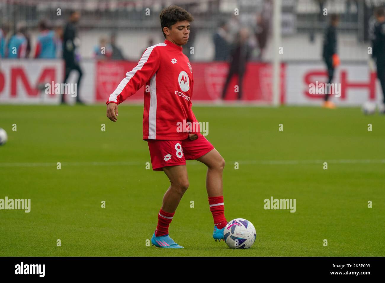 Samuele Vignato (#80 AC Monza) during the Italian championship Serie A ...