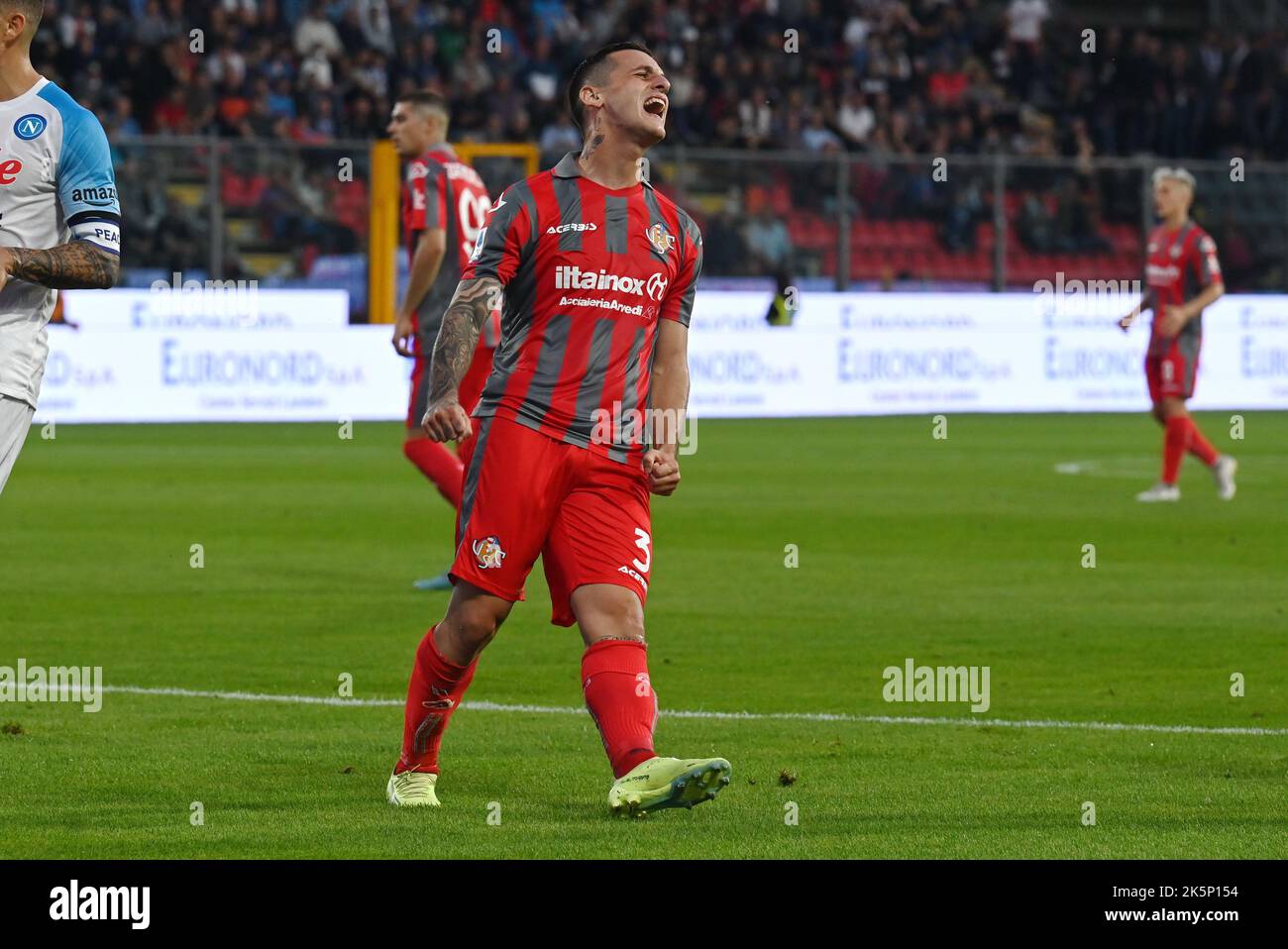 Cremona, Italy. 09th Oct, 2022. emmanuele valeri (cremonese) during US ...