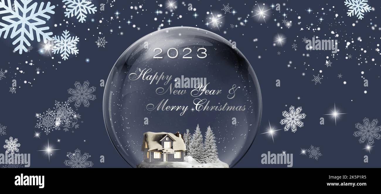 Festive background with bokeh lights and fireworks with 2023 number Stock Photo - Alamy