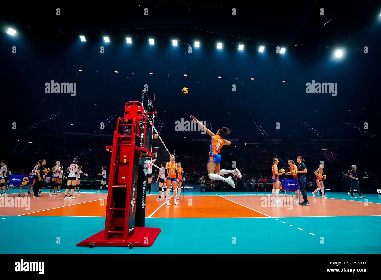ROTTERDAM, NETHERLANDS - OCTOBER 9: Celeste Plak of the Netherlands ...