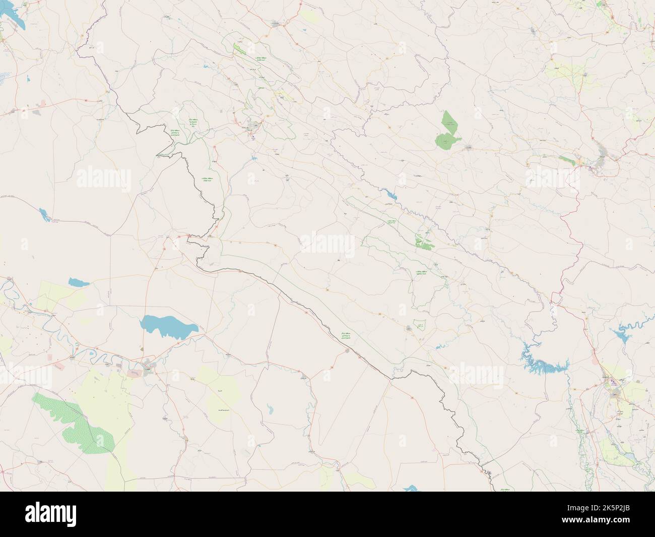 Ilam outline map hi-res stock photography and images - Alamy