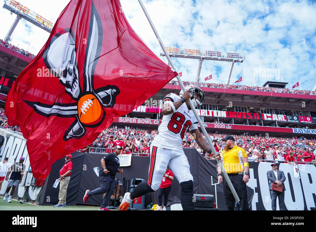 Tampa Bay, Florida, USA, October 9, 2022, Tampa Bay Buccaneers wide ...