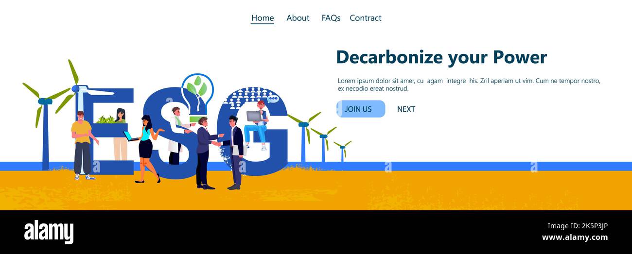 people using digital gadgets sustainable ESG development responsibility ...